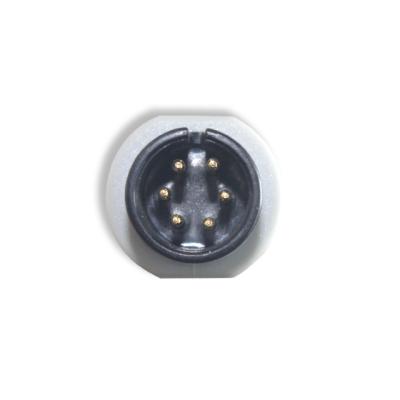 China 6 Pins Length 3.4m ECG Patient Cable 3 Lead With CN101 Connector for sale