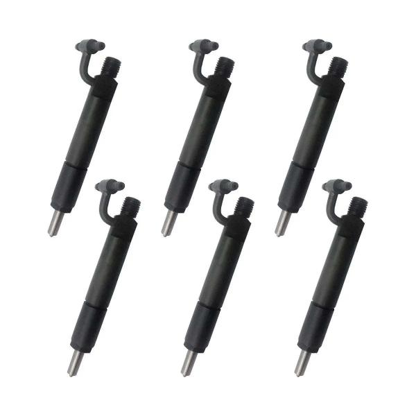 Quality Wholesale OEM 6PCS Fuel Injectors 6202-13-3110 for Komatsu 6D95 4D95 PC200-6 PC220-5 for sale