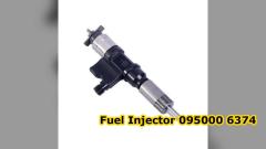 New 095000 6374 Fuel Injector 4HK1 6HK1 Engine