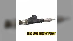 Hino J07E Fuel Injector Upgrade