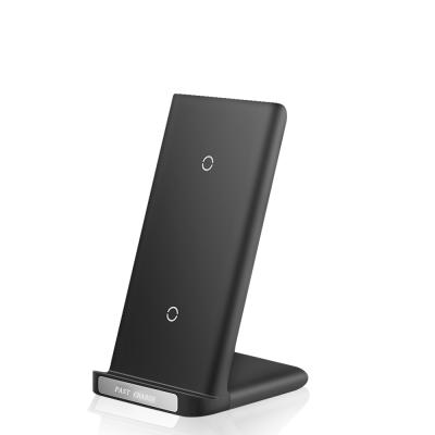 China Mobile Phone Products 20W Charger Stand Holder E13 Top Selling Fast Charging Vertical Wireless Charger With Luminous Logo for sale