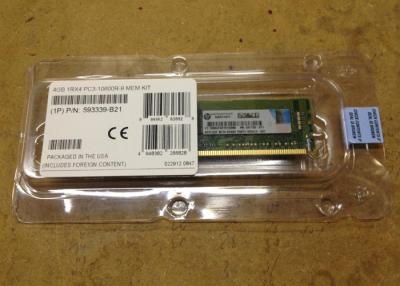 Cina Corredo di memoria 593339-B21 4GB 1RX4 PC3-10600R-9 del server di HP in vendita