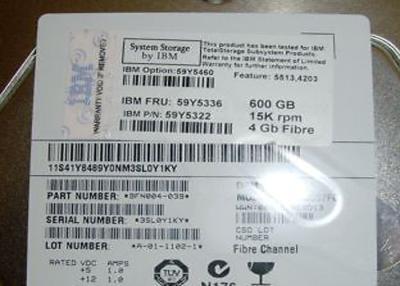 Cina 600 GB 15K IBM 59Y5460 59Y5336 4203 5417 drive del hard disk del server di FC DS4700 DS5020 in vendita