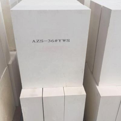 Cina mattoni refrattari a blocchi di zirconio corindone AZS personalizzati per forni ad alta temperatura in vendita