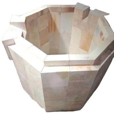China Refractory Brick High Alumina Heat Resistance Fire Resistant Max Customized Block Bulk 41 for sale