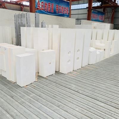 Cina Servizio di lavorazione stampaggio mattoni resistenti al fuoco ad alta allumina per forno personalizzato in vendita