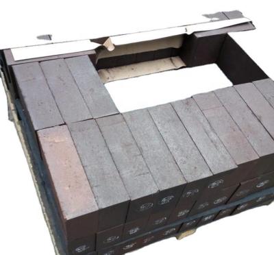 China Al2O3 Content of 13-18% Magnesite Chrome Brick for AOD Furnace Temperature Stability for sale