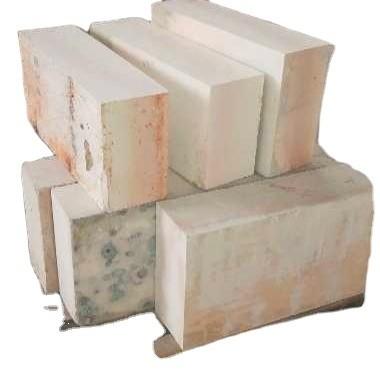 China White Fused Cast Zirconia Corundum Bricks with Excellent Thermal Shock Resistance for sale