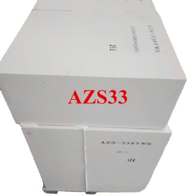 Cina Sabbia di zircone blocco di corindone AZS per forno di fusione del vetro da materiale refrattarie in vendita
