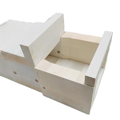 China 33% ZrO2 Content CS3 CS4 CS5 Azs Refractory Brick for Glass Melting Furnace in 2023 for sale