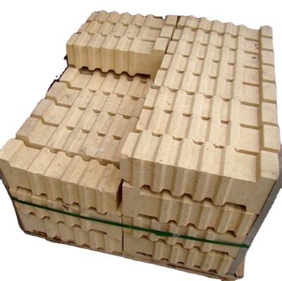 Cina ISO9001 2008 Certificato Giallo leggero fusione di alluminio forno tetto refrattaria mattone ancoraggio in vendita