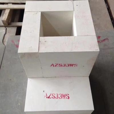 Cina Contenuto di MgO % 0,005% S3 S4 S5 Blocchi refrattari per forni di fritto in ceramica in vendita