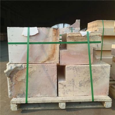 Cina Riciclaggio di rifiuti AZS di seconda mano 13% Contenuto di SiO2 per la costruzione di forni di vetro in vendita