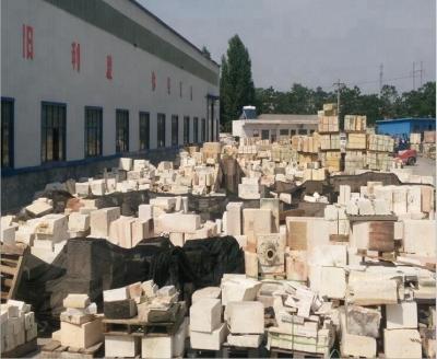 中国 L/C リサイクルされたAZSグログスクラップが受け入れられる 折りたたみ1770° 折りたたみ2000° 販売のため