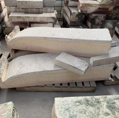 China Gebruikte glasovens AZS vuurvaste stoffen met 0,01% MgO-gehalte en standaard SiO2-gehalte Te koop