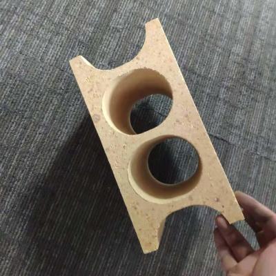 Cina Contenuto di Al2O3 % 48-85 Blocco a buco cavo per forno a rulli in ceramica proveniente da Henan Refractory in vendita