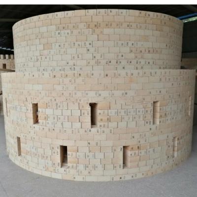 Cina Contenuto di SiC di 1,2-1,4% di mattoni refrattari resistenti al calore per applicazioni a temperatura in vendita