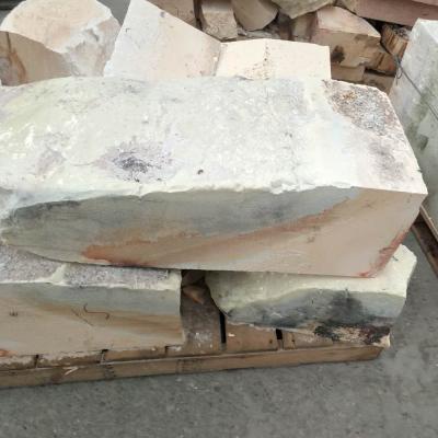 China Fused Cast AZS Refractory for Glass Industry SiC Content 1.2-1.4% and Low CaO Content for sale