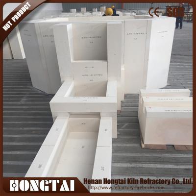 China 16% Contido de SiO2 AZS Arch Crown Refractory Block/Brick Fused Cast AZS Block à venda