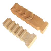 China Split Face Fire Brick Low Porosity Clay Bricks for Versatile Applications for sale