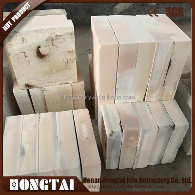 Cina Fornitura diretta di mattoni refrattari di zirconia mullite Azs blocco di materiale per mattoni da fuoco sfusi in vendita
