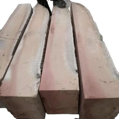 China Blocos refratários AZS de segunda mão para tamanho personalizado e resistência à alta temperatura à venda