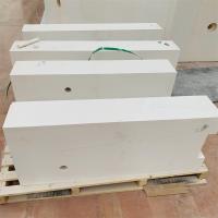 China Second Hand AZS Refractory Blocks for Customized Size and High Temperature Resistance for sale