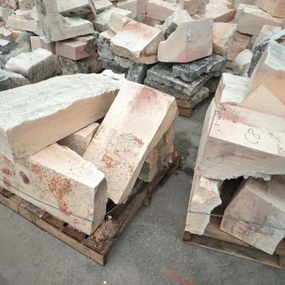 China CE Certified Fused Cast Skid Rail Block Refractory Brick for Auto Glass Run Channel for sale