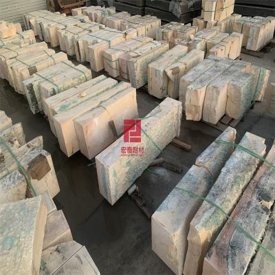 China CE Certified Fused Cast Skid Rail Block Refractory Brick for Auto Glass Run Channel for sale