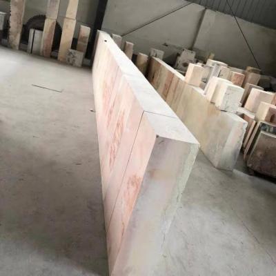 China CE Certified Fused Cast Skid Rail Block Refractory Brick for Auto Glass Run Channel for sale