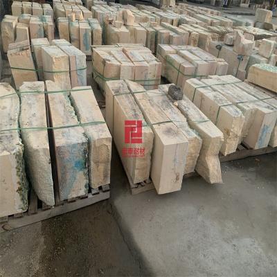 Cina Iso9001 Certificato Lateral Brick Electrofused Azs Azs Brick con 13% di SiO2 in vendita