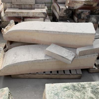 Cina 1.2-1.4% Contenuto di SiC Fuso Cast Azs Blocchi Serie Bricks per forno di vetro in vendita