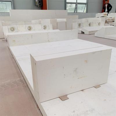 China 13% teor de SiO2 bloco refratário AZS para fornos de fibra de vidro e fornos de fusão de vidro à venda