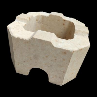 China 16-23% Hogeporeuze vuurvaste bakstenen van aluminiumklei voor dicht, recht, rond vuur Te koop