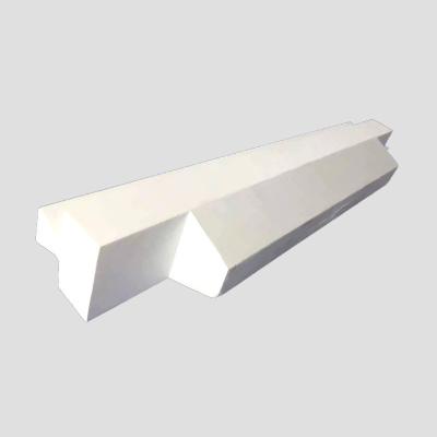 China High Temperature Resistance Customizable Quartz Gate Brick with SiO2 Raw Material for sale