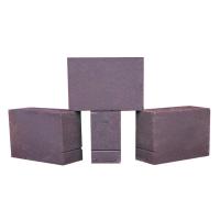 China 40MPa Cold Crushing Strength High Refractoriness Rebonded Fused Magnesia Chrome Bricks for sale