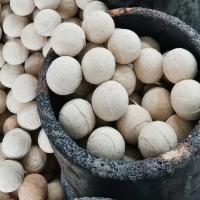 China Punching Processing Service Purity 92%-99% Refractory Material Alumina Ceramic Ball for sale