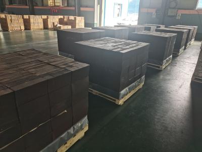 China 3.0g/cm3 Bulk Density Fused-Rebonded Magnesia Chrome Bricks for Cement Kiln Lining for sale