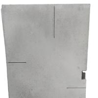 China Bending Processing Service High Temperature Refractory Clay Plate Silicon Carbide Plate for sale