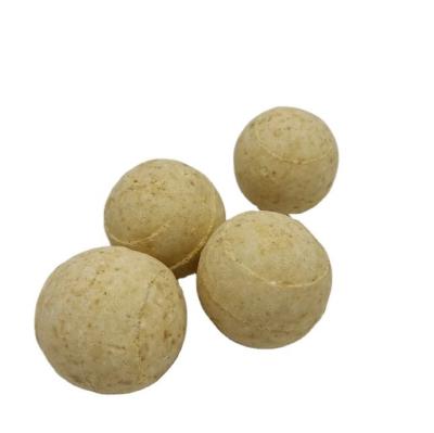 Cina Materiale grezzo di bauxite calcinata sfere di ceramica a bolla fine per pietra a sfera di allumina in vendita