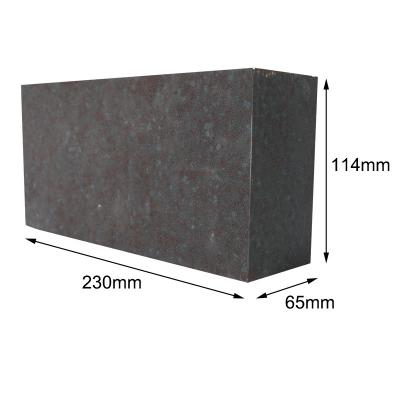 Cina 3.0g/cm3 Densità di massa Cr2o3 ribondato 20% magnesia mattoni cromati per forno di rame in vendita