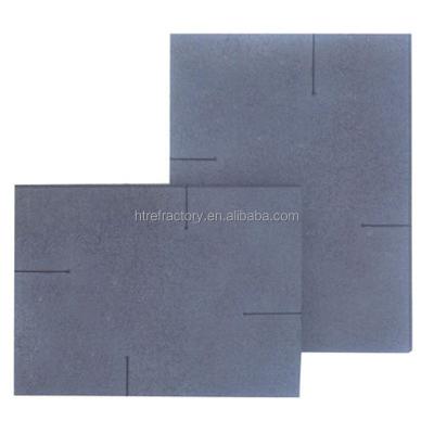 China 85% Min High Temperature Black Silicon Carbide Plate for Heavy-Duty Applications for sale