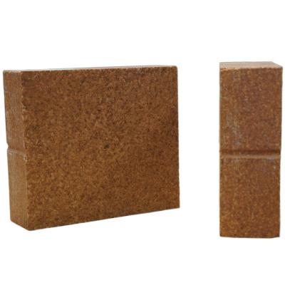 China Customized CrO Content Magnesia Iron Spinel Brick for Cement Manufacturing Plant for sale