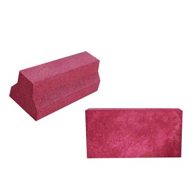 Cina Cromo Refractories Brick For Skid Rail Pink Corundum F36 con contenuto di CrO 12% e dimensioni personalizzate in vendita