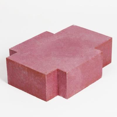 China Reator de carvão preto de alta resistência revestimento de tijolo de verificação de corindão cromo para regenerador à venda