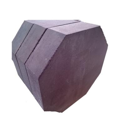 China Reator de carvão preto de alta resistência revestimento de tijolo de verificação de corindão cromo para regenerador à venda