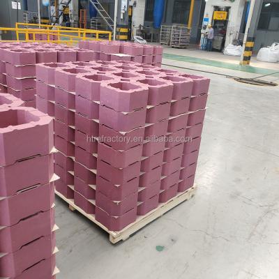 Cina Perforazione di mattoni refrattari in magnesia-cromo-corindone con elevate prestazioni isolanti in vendita