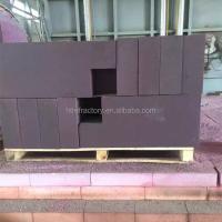 China Customized Size Breathable Chrome Corundum Mullite Silicon Refractory Casting Brick for sale