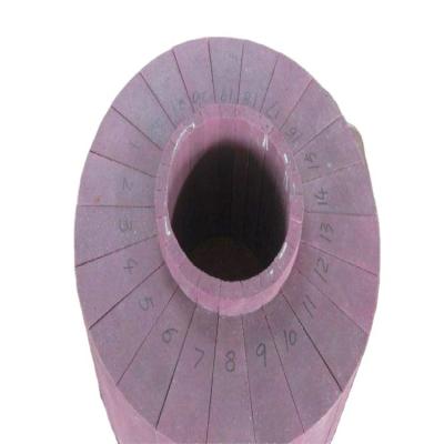 Cina Carbone nero Reattore rivestimento refrattari mattoni di cromo corindone per forni ad alta temperatura in vendita