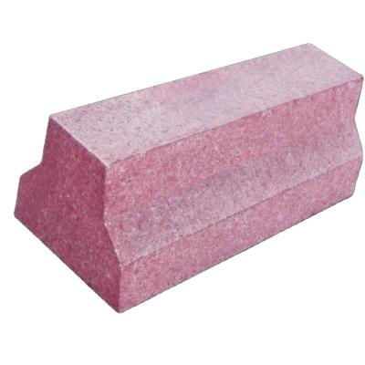 China Refractoriness Degree 1770° Refractoriness 2000° Alumina Block F36 Skid Rail Chrome Pink Fused Corundum for sale